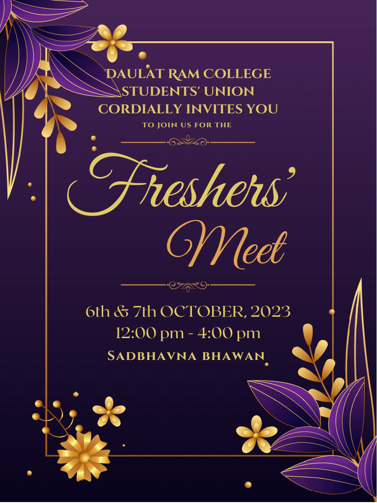 Freshers' Meet | PDF | Science