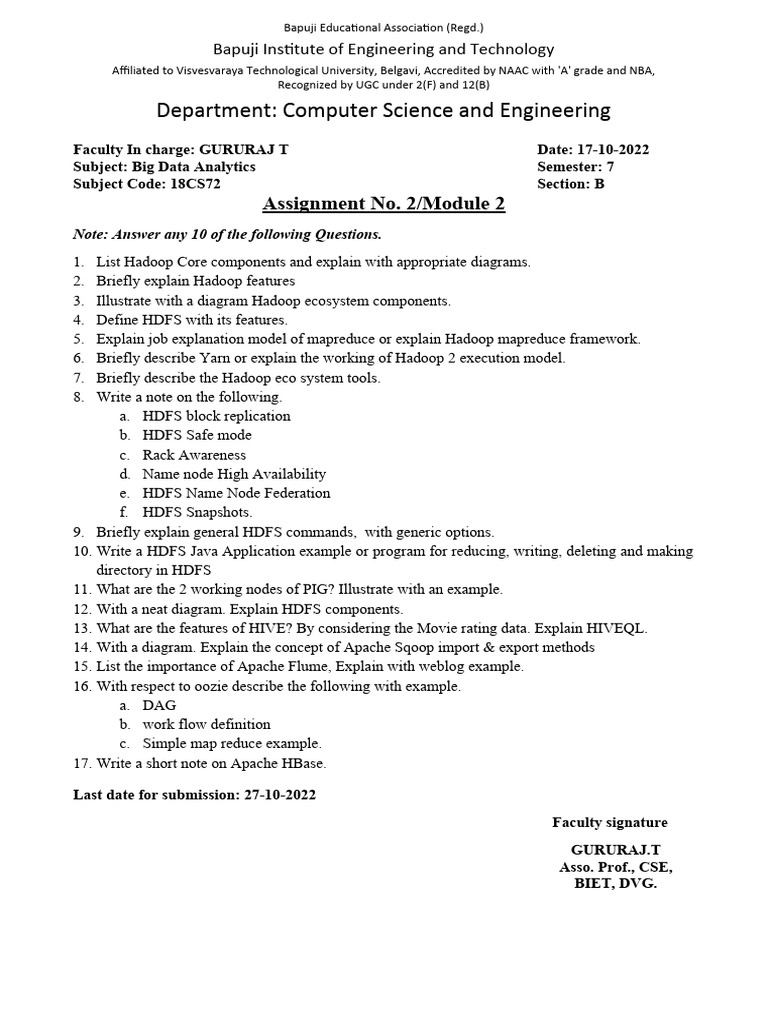 Assignment 2 BDA | PDF