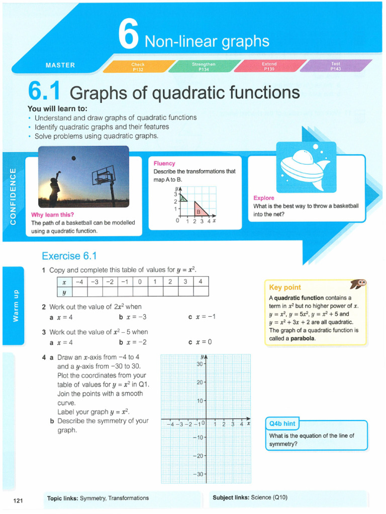 Delta 3 - Unit 6 - Non-Linear Graphs | PDF