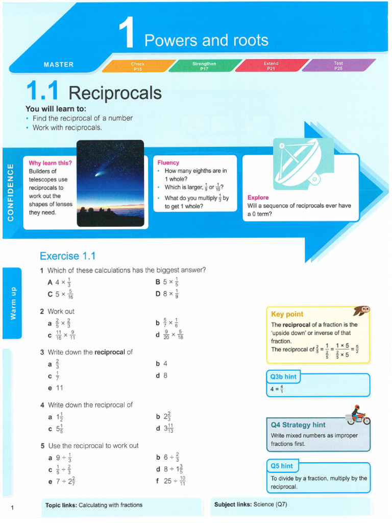 Delta 3 - Unit 1 -Powers & Roots | PDF