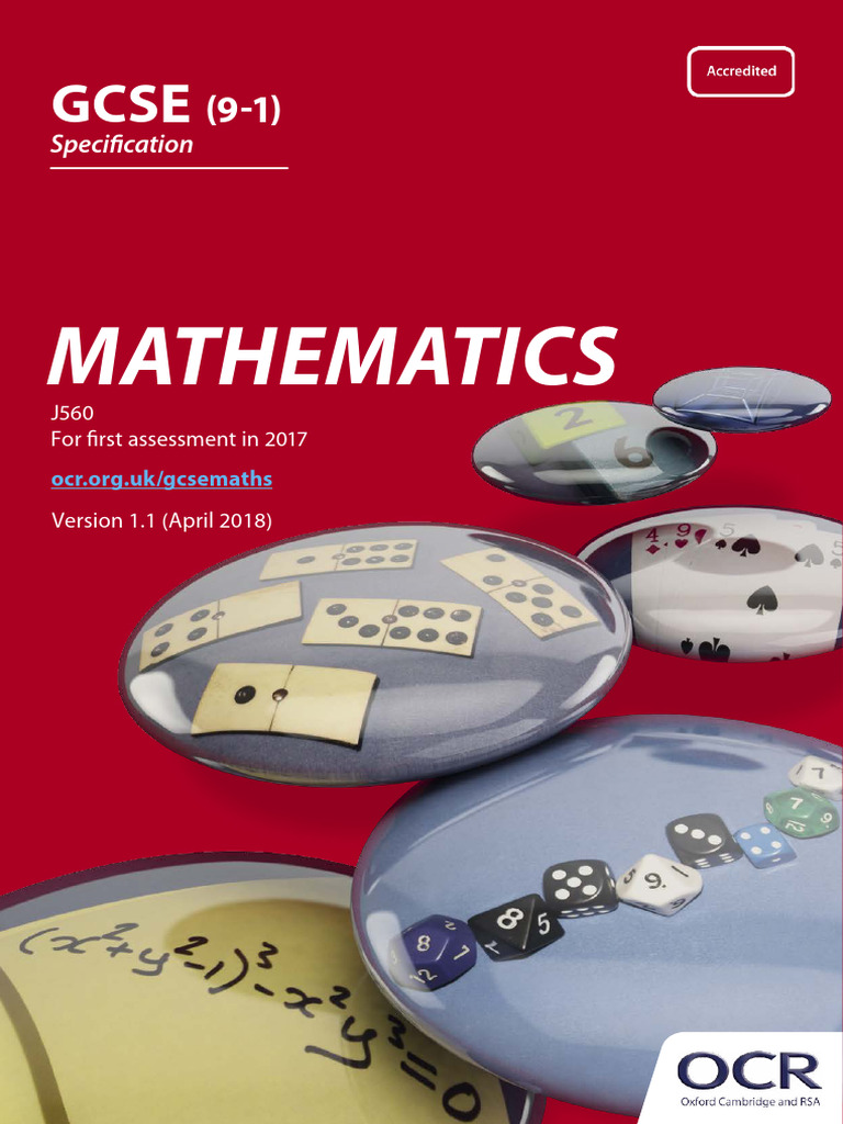 Ocr Maths SP | PDF | Integer | Educational Assessment