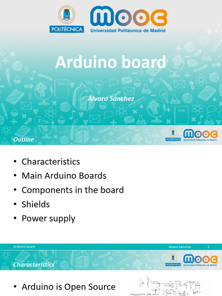 1 - 2 - Arduino Board Mooc | PDF | Arduino | Computer Hardware