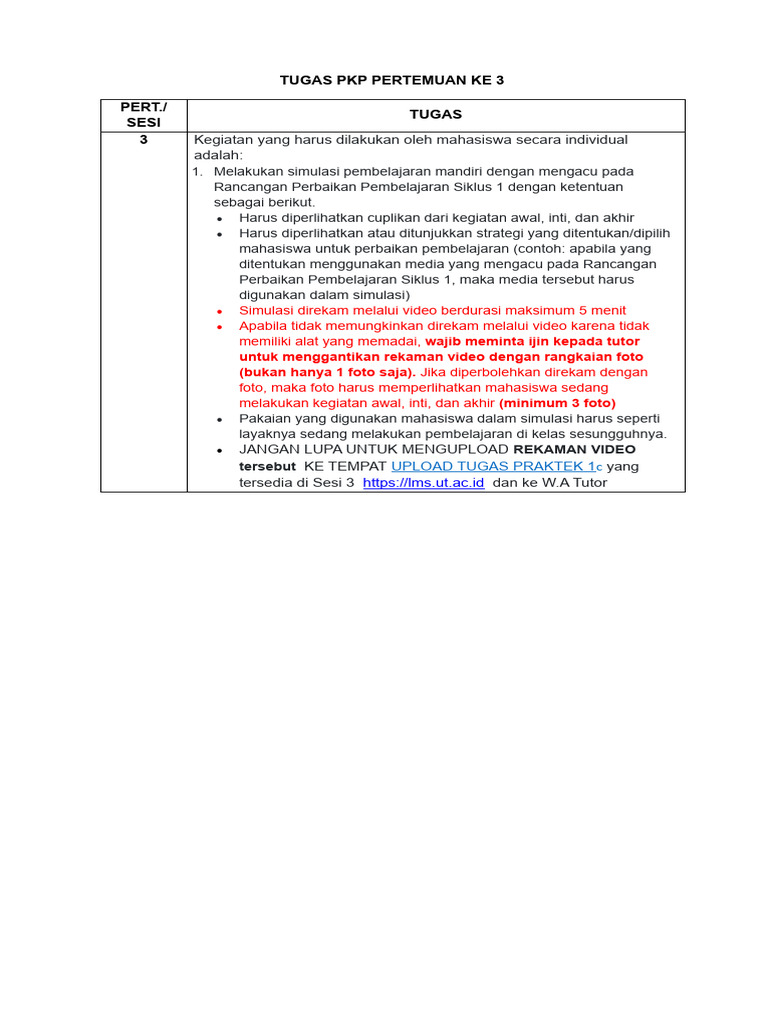 Tugas PKP Sesi Ke 3 | PDF