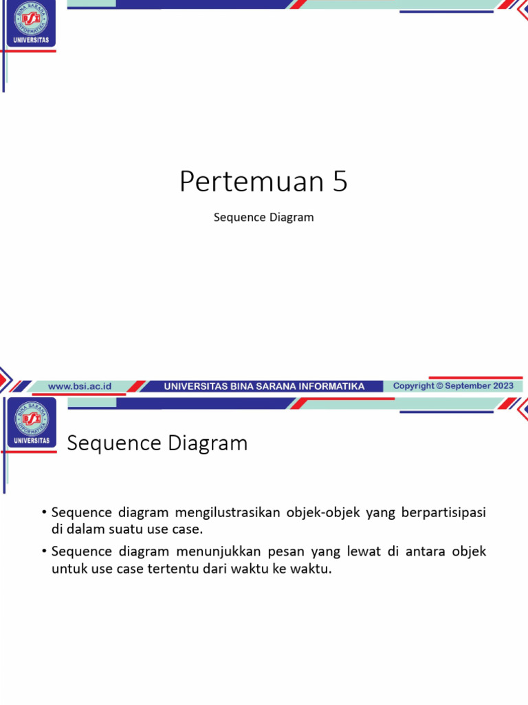 Elemen dan Contoh Sequence Diagram MVC | PDF
