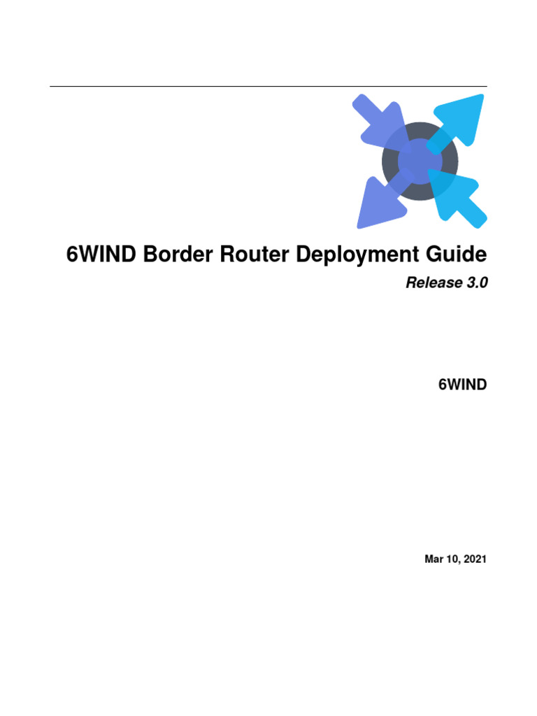 Border Router Deployment Guide | PDF | Router (Computing) | Routing Border Router Deployment Guide | PDF | Router (Computing) | Routing