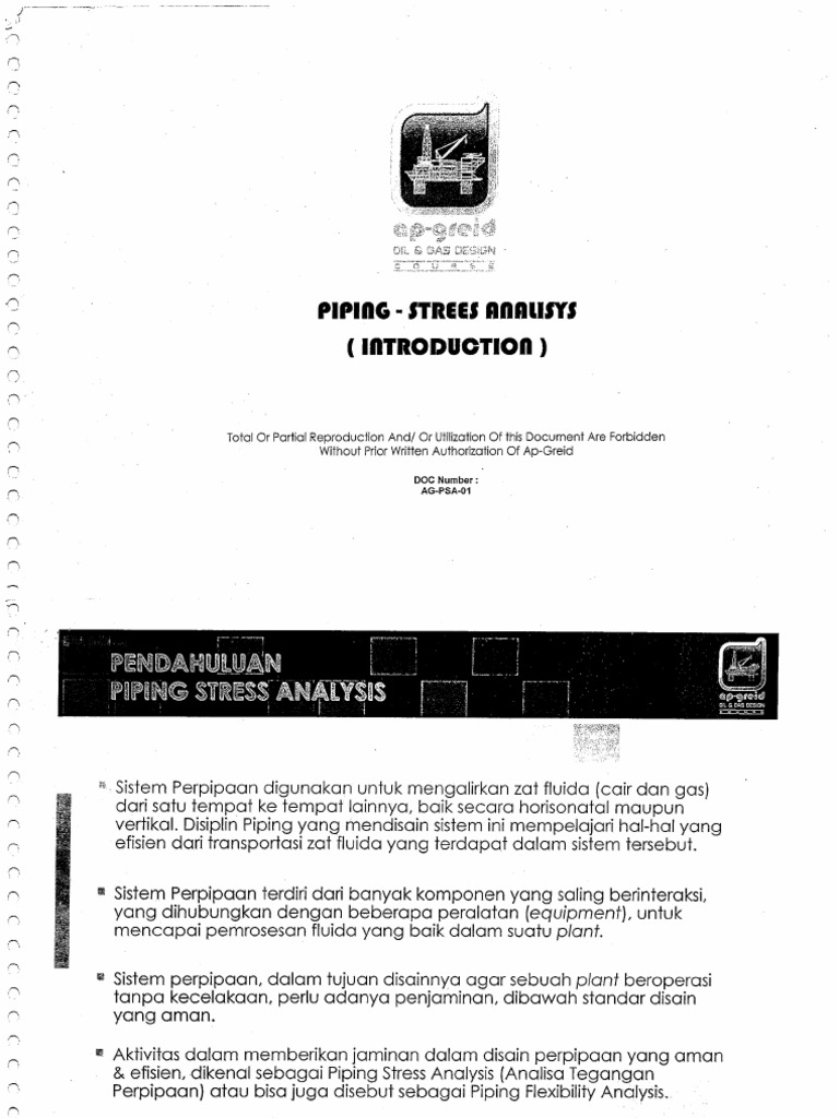 Pipe Stress Analysis Introduction | PDF