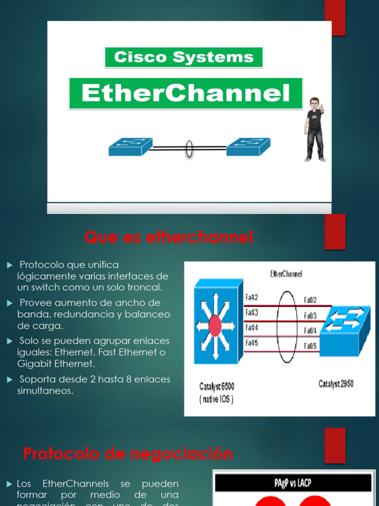 Cisco System Etherchannel | PDF | Arquitectura de internet | Telecomunicaciones