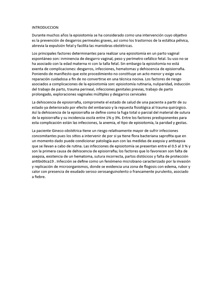 Cirugia Stefany | PDF | Parto | Salud pública