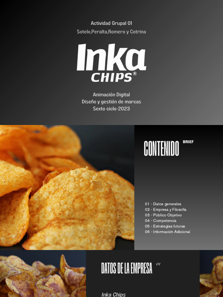 INKA CHIPS - Brief Personaje | PDF | Perú | Marca