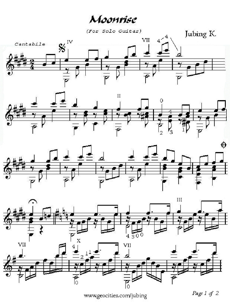 Moonrise - Jubing Kristianto | PDF