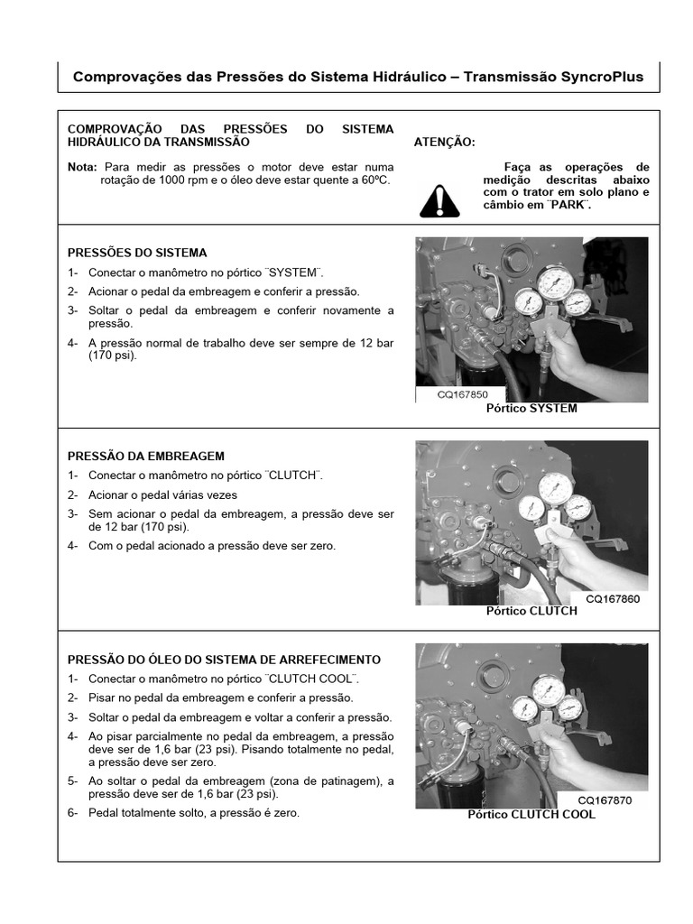 Sincro Plus | PDF | Pressão | Medição de pressão