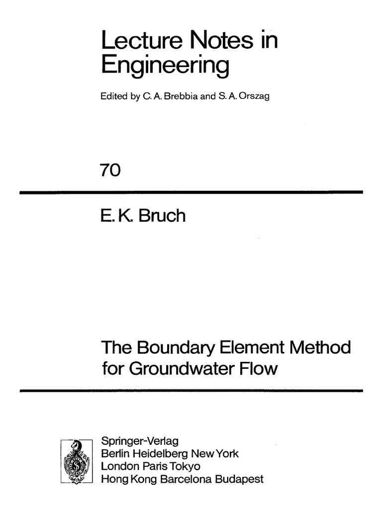 Engineering: Lecture Notes in | PDF | Fluid Dynamics | Numerical Analysis