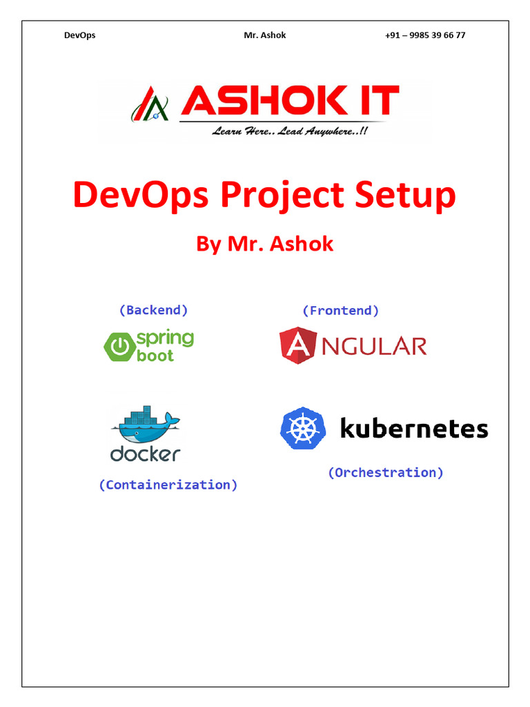 DevOps Fullstack Project Setup Guide | PDF | Operating System Technology | System Software