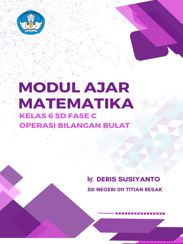 Modul Ajar Matematika - Oprasi Hitung Bilangan Bulat - Fase C | PDF ...