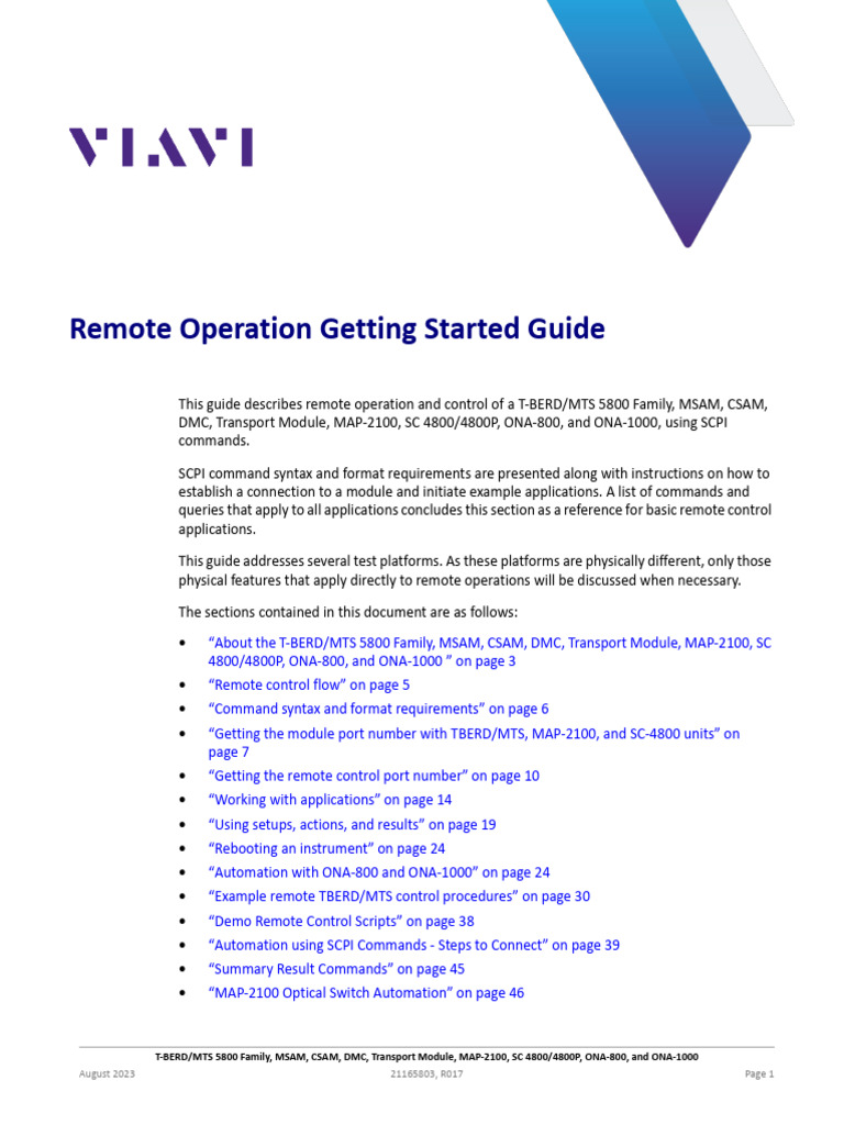 ONA-800 Remote Control Getting Started Guide | PDF | Computer Engineering | Computing