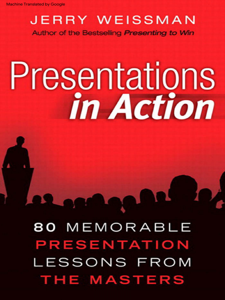 Presentations in Action - Jerry Weissman | PDF | Red mundial | Internet y web