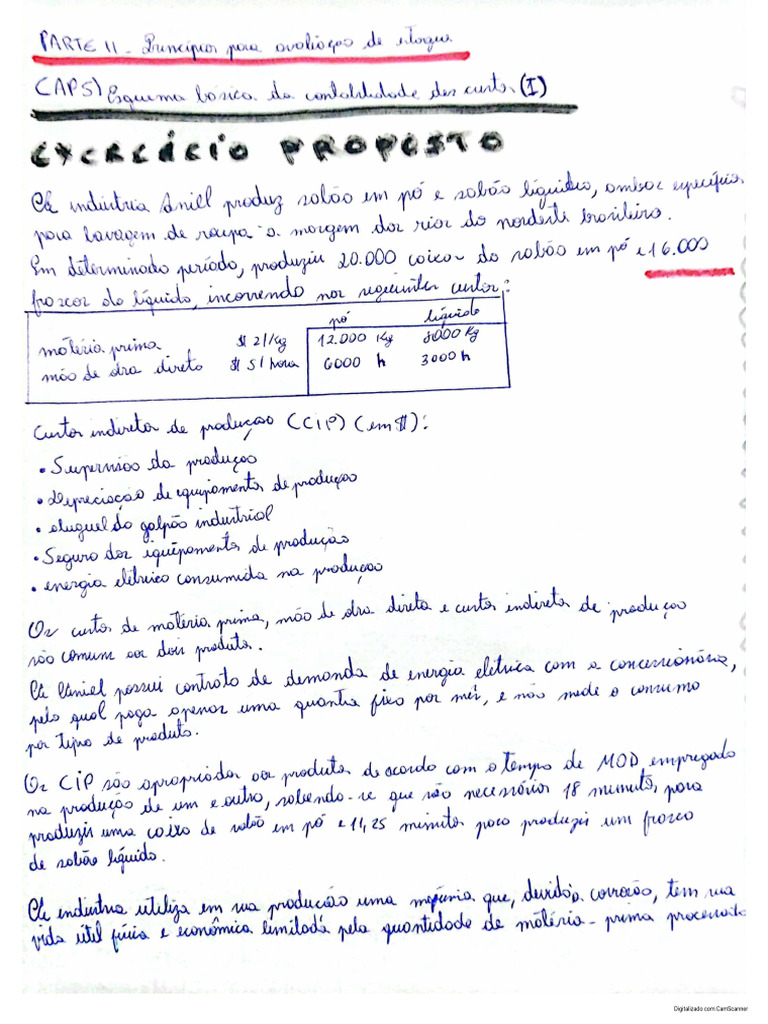 02. Exercício proposto - Esquema básico - CAP 5 - Rateio com base em MOD (Eliseu Martins ...