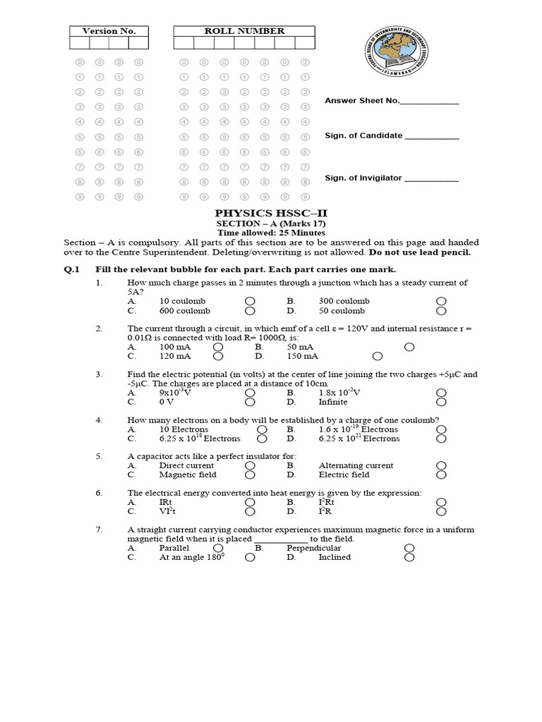 Physics Pdf Inductor Inductance