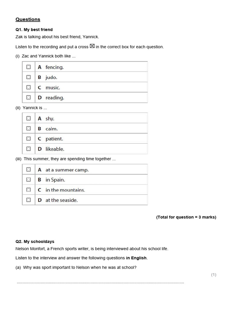 Higher Half Term Homework | PDF