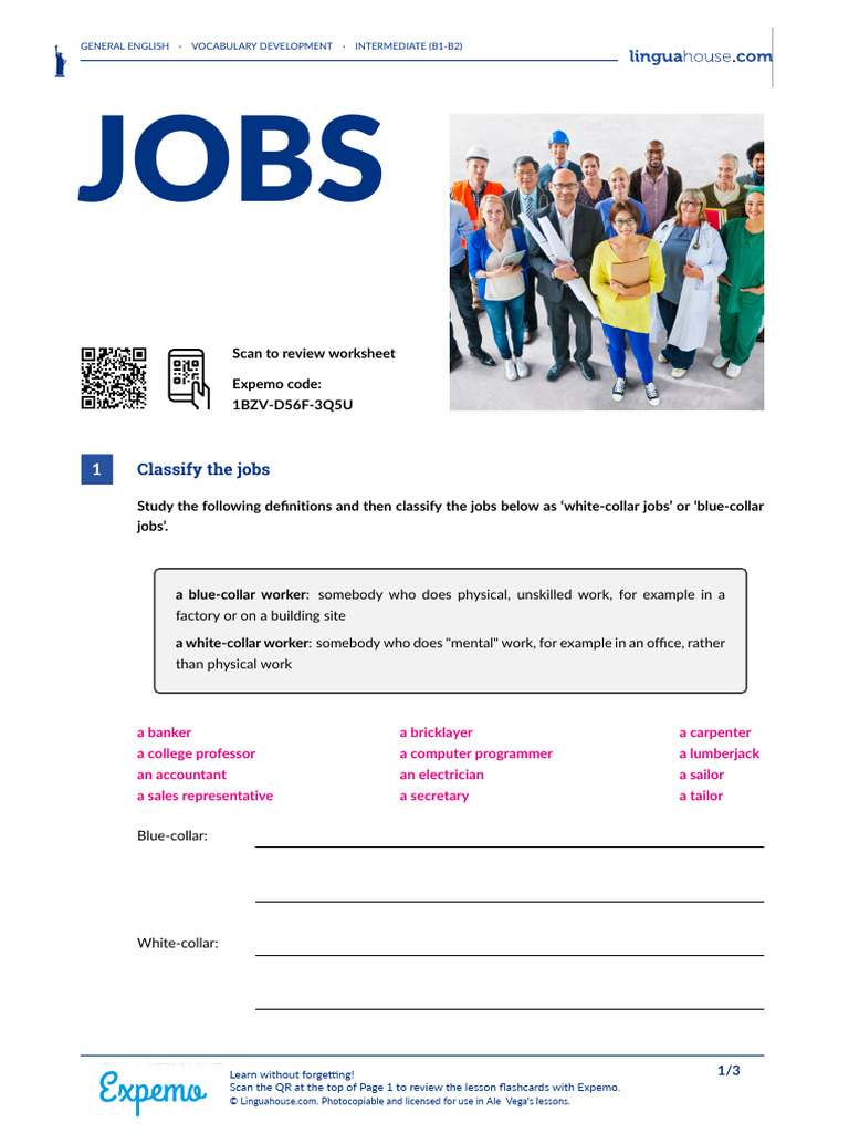 Jobs American English Student | PDF | Employment