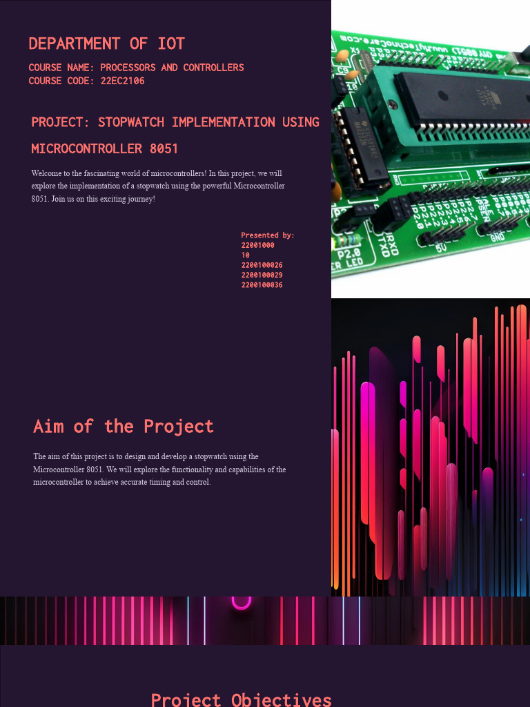 Sample | PDF | Microcontroller | Electronic Circuits