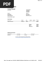 Apple Store Receipt Template | PDF