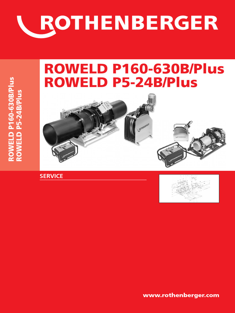 Vista Explodida P160-P630 Termofusão | PDF | Parafuso | Isolador (eletricidade)