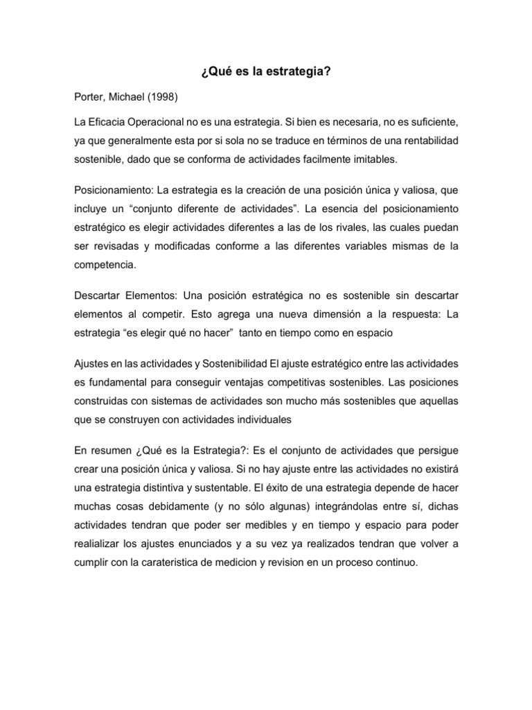Resumen Poter y Analisis Como Volver Locos VHFM | PDF | Mercado ... Resumen Poter y Analisis Como Volver Locos VHFM | PDF | Mercado ...
