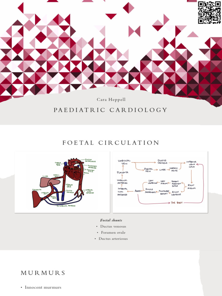 Paediatric Cardiology | PDF | Cardiology | Cardiovascular System