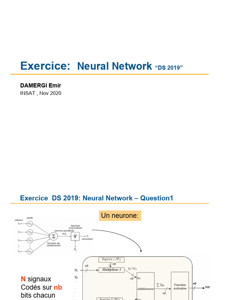 01 DS 2019 CODESIGN Correction Ex1 | PDF | Artificial Neural Network | Systems Science