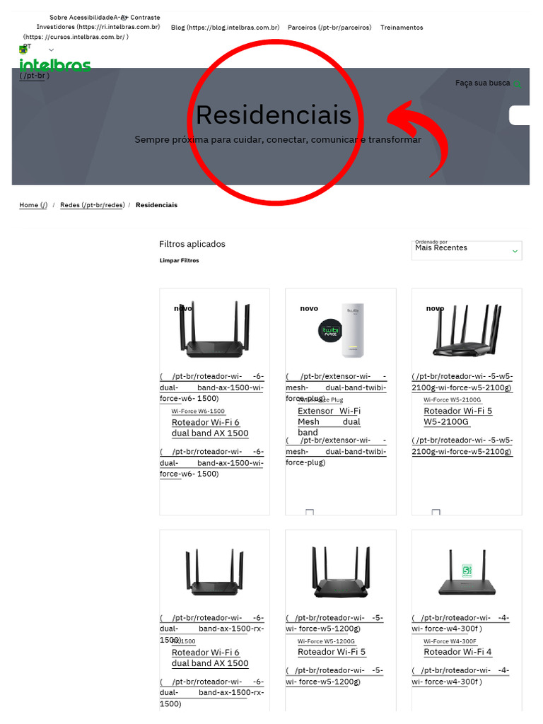Roteadores Intelbras Residenciais | PDF | Protocolos da internet ...