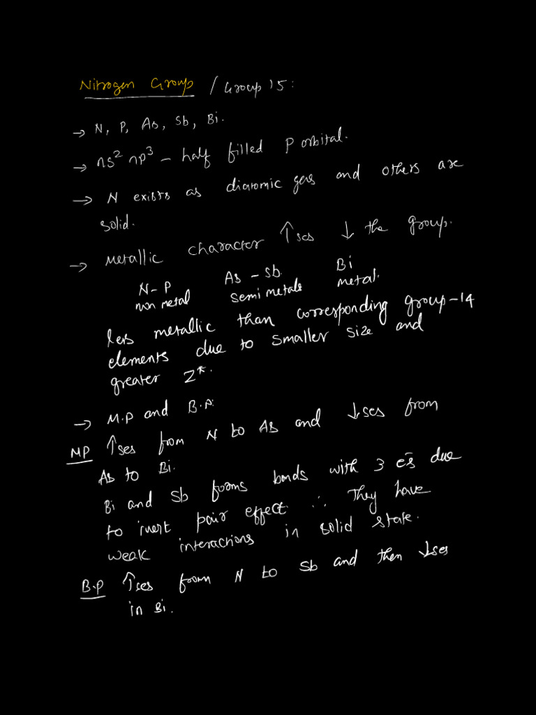P Block 12th | PDF | Chemical Bond | Ionic Bonding