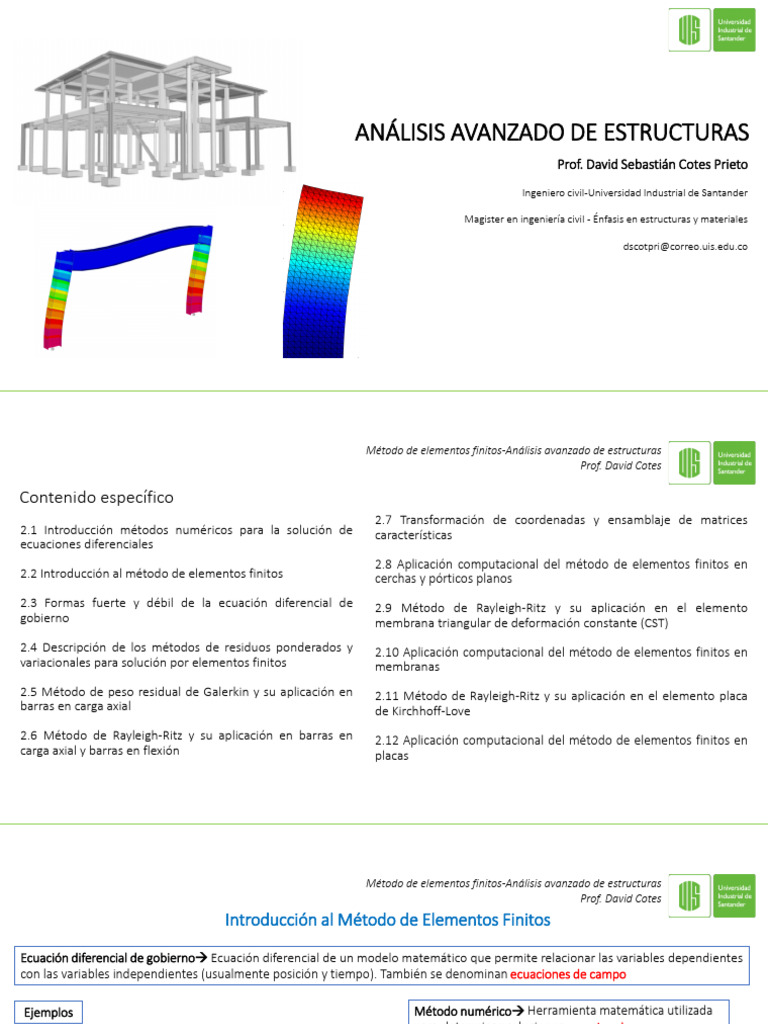Aae-2. Mef | PDF | Método de elementos finitos | Ecuaciones