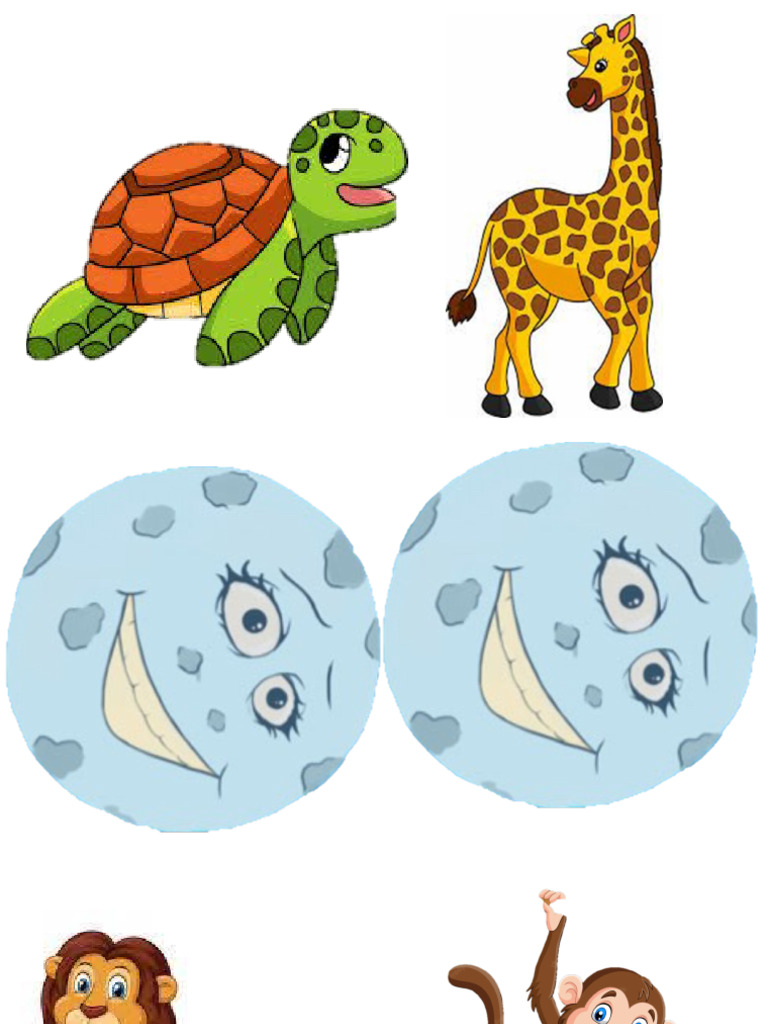 Dibujos de A Que Sabe La Luna | PDF