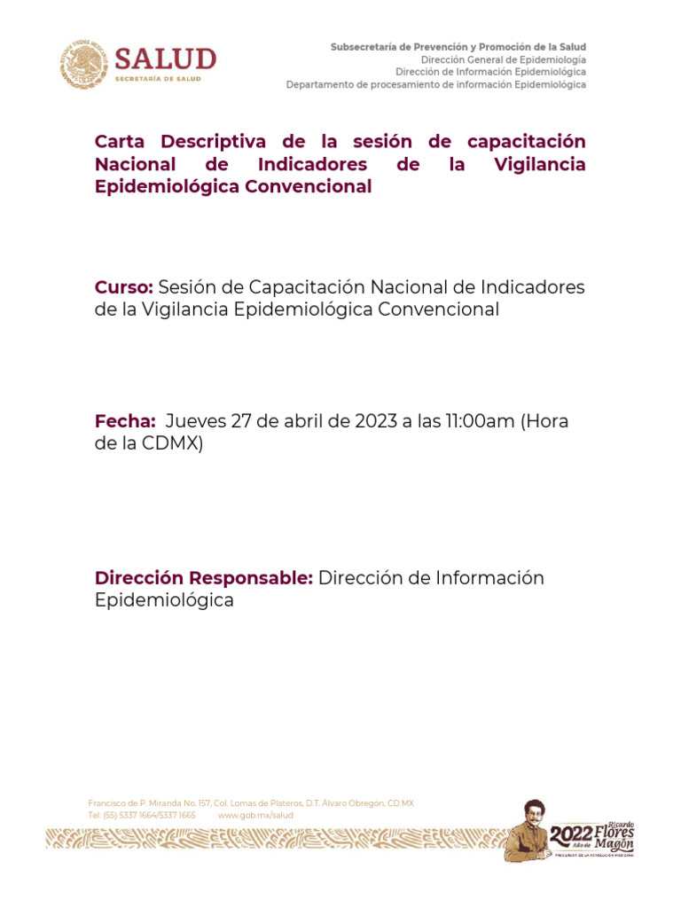 Carta Programatica Capacitacion Suave | PDF | Ciencia y matemáticas