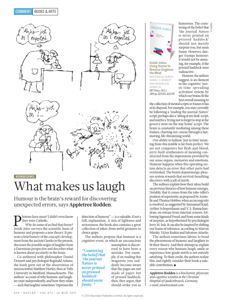 What Makes Us Laugh - Review of Inside Jokes | PDF | Jokes | Humour