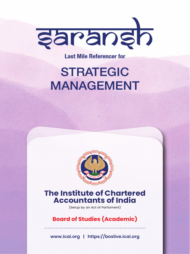 74995bos60536 SSM | PDF | Strategic Management | Competitive Advantage