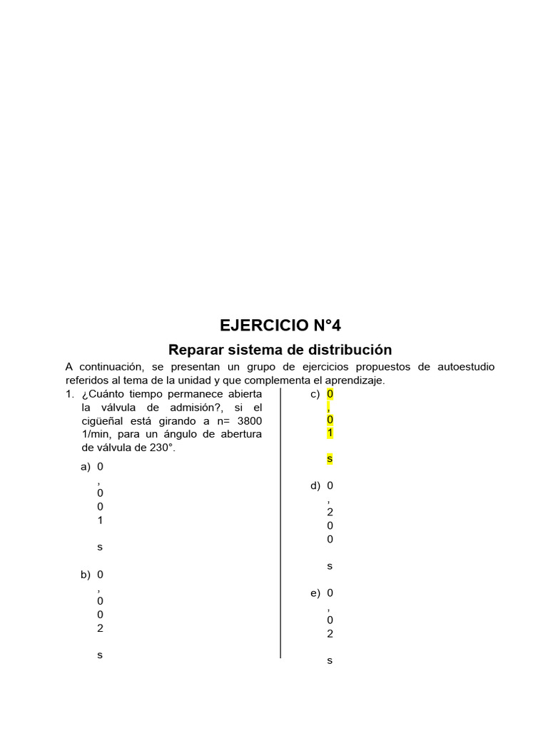 Amod Amod-412 Ejercicio t004 | PDF | Tecnología