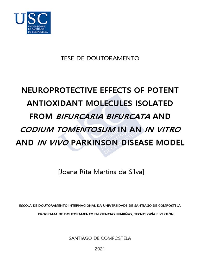 Neuroprotective Effects of Potent Antioxidant Molecules Isolated From ...