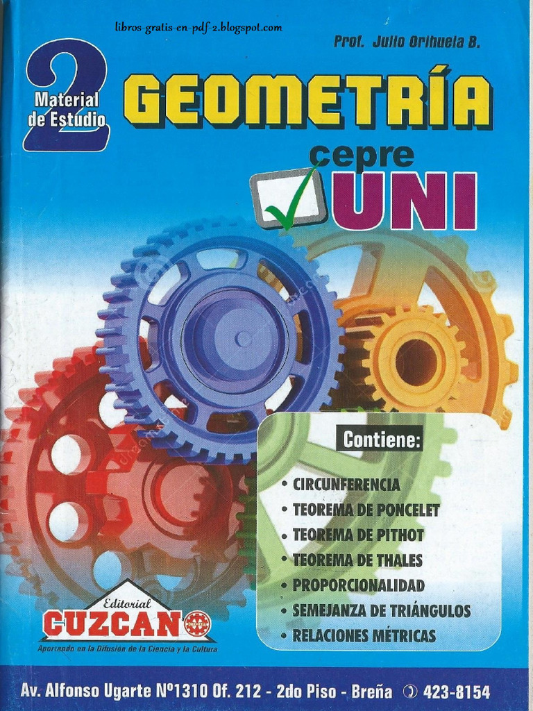Cuzcano - CepreUni 2 Geometria | PDF
