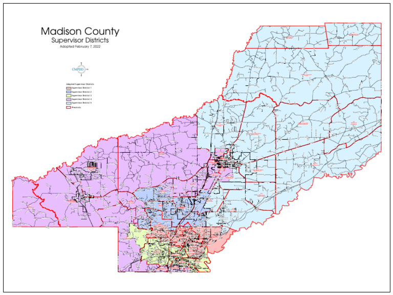 Madison County 2022 District Lines | PDF