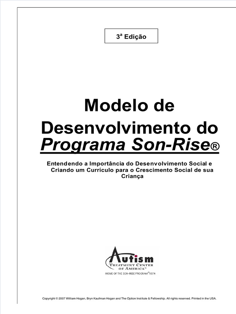 Programa Son Rise | PDF | Bem-estar
