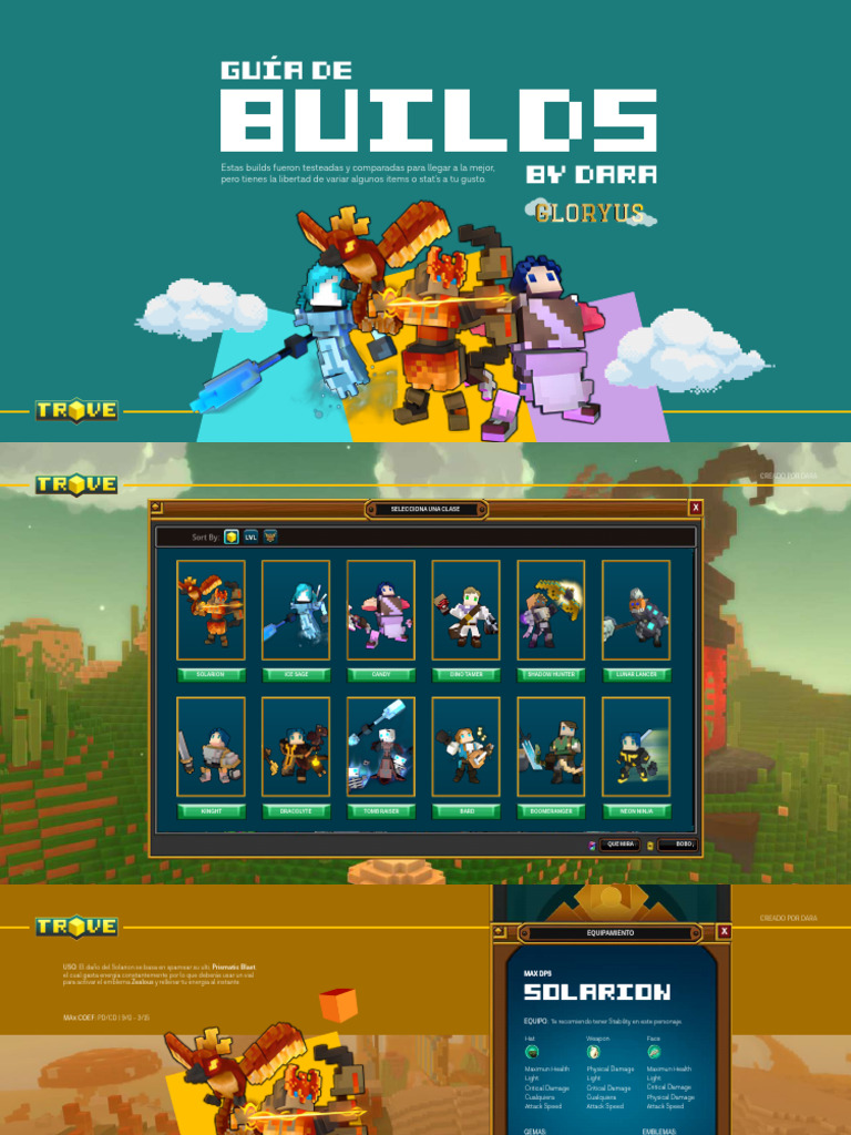 Builds de Trove: Guía Completa por Dara | PDF | Comunicación por medio ...