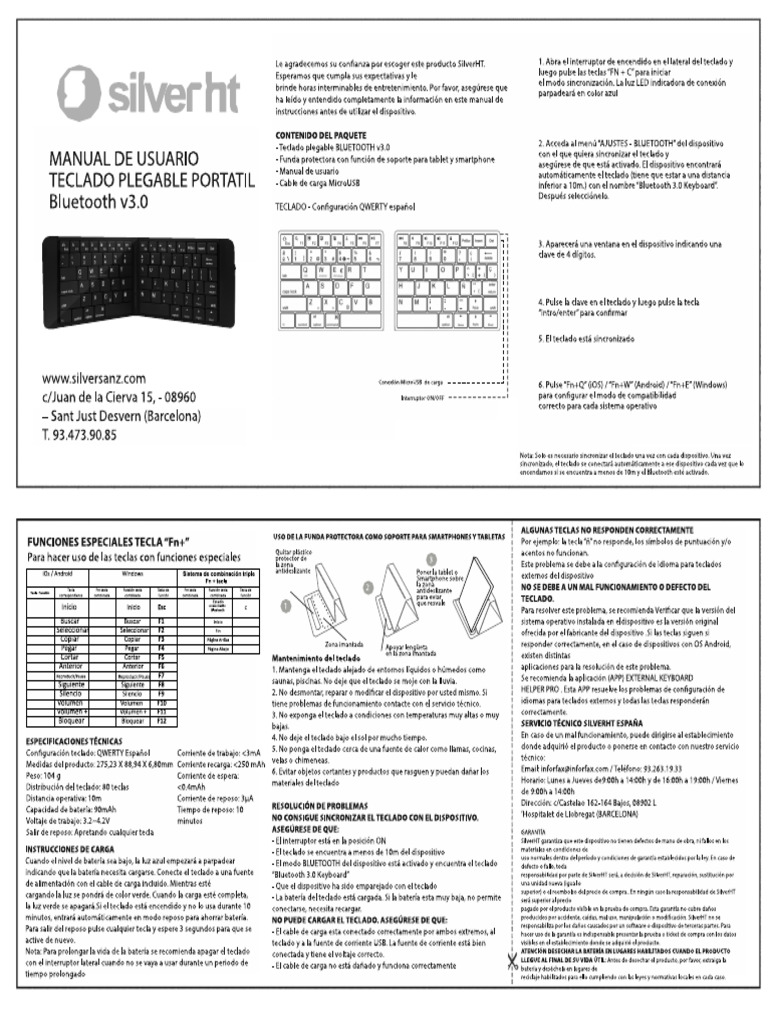 Manual Teclado | PDF