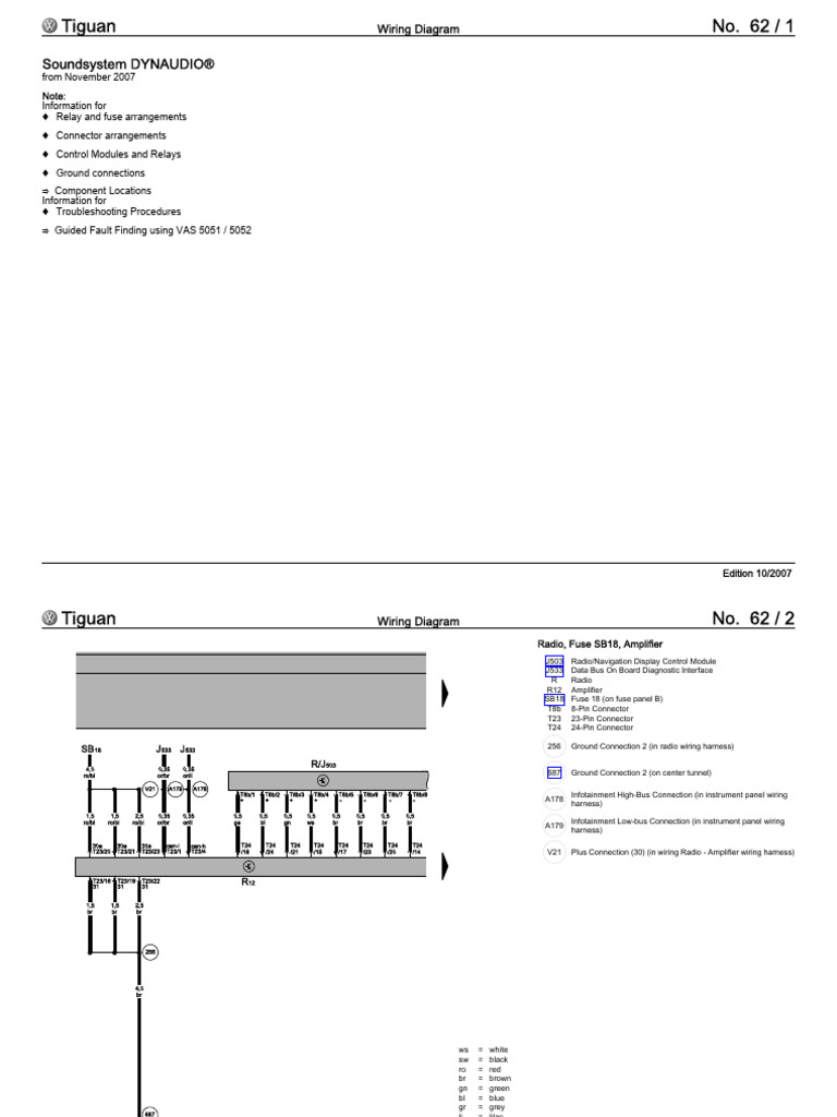 vw.5n.wd.62 | PDF | Electricity | Computer Engineering