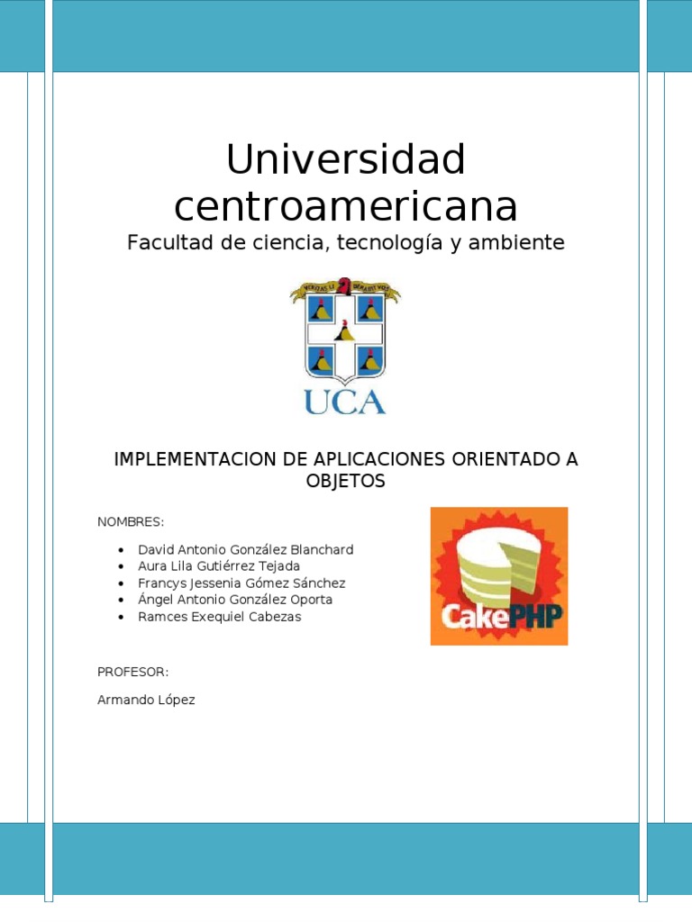 Guía Completa de CakePHP en Español | PDF | Servidor web | Internet y web