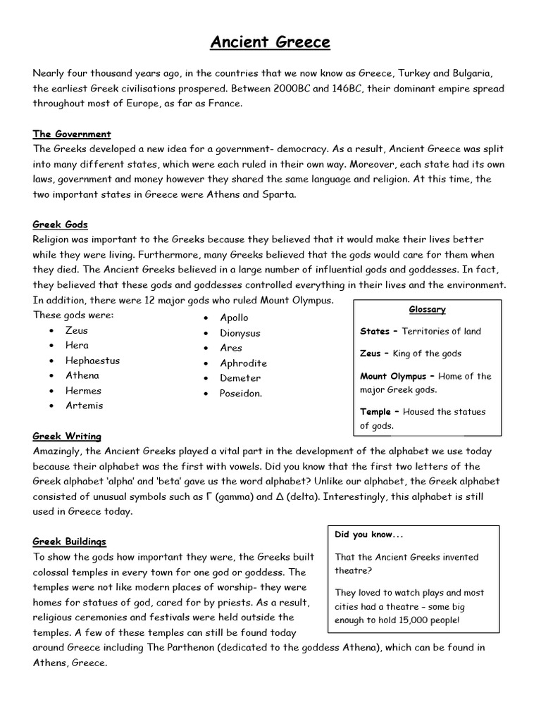 Ancient - Greeks 5 RS | PDF | History
