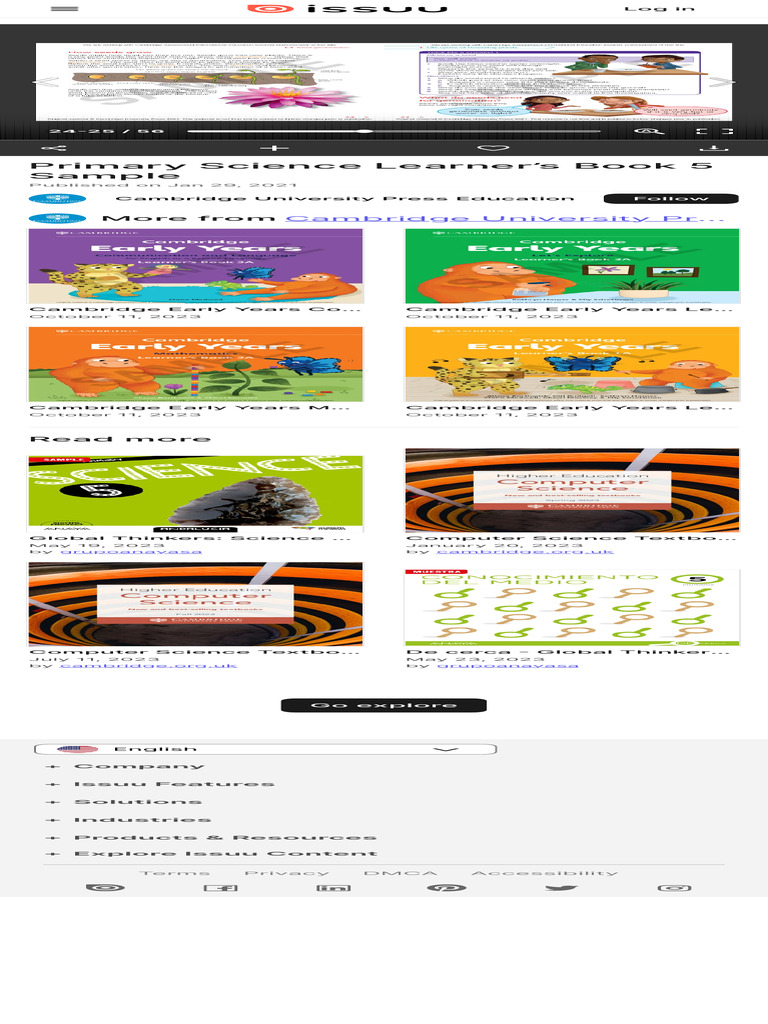 Primary Science Learner S Book 5 Sample By Cambridge University Press