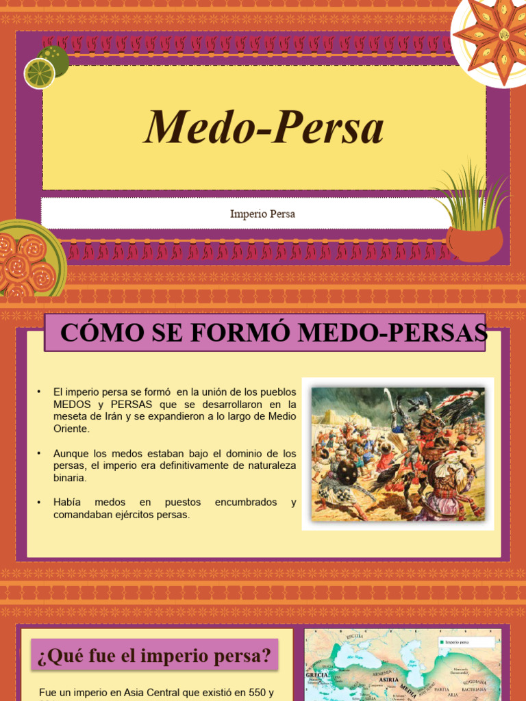 Historia del Imperio Medo-Persa | PDF