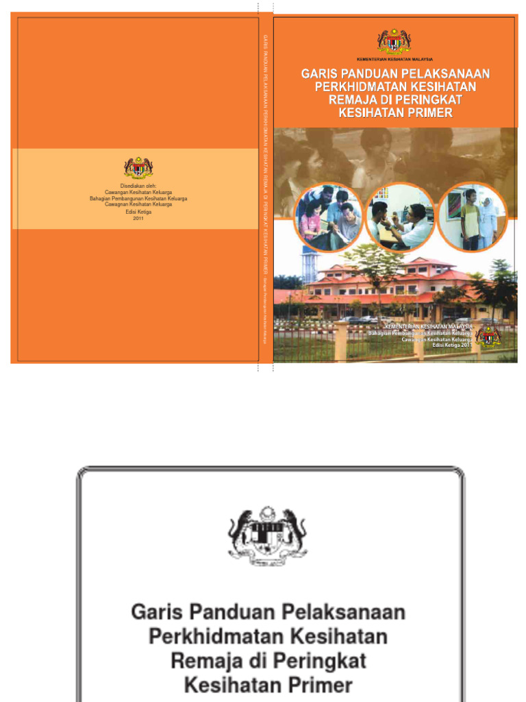 4 Garis Panduan Kesihatan Remaja Peringkat Kesihatan Primer | PDF